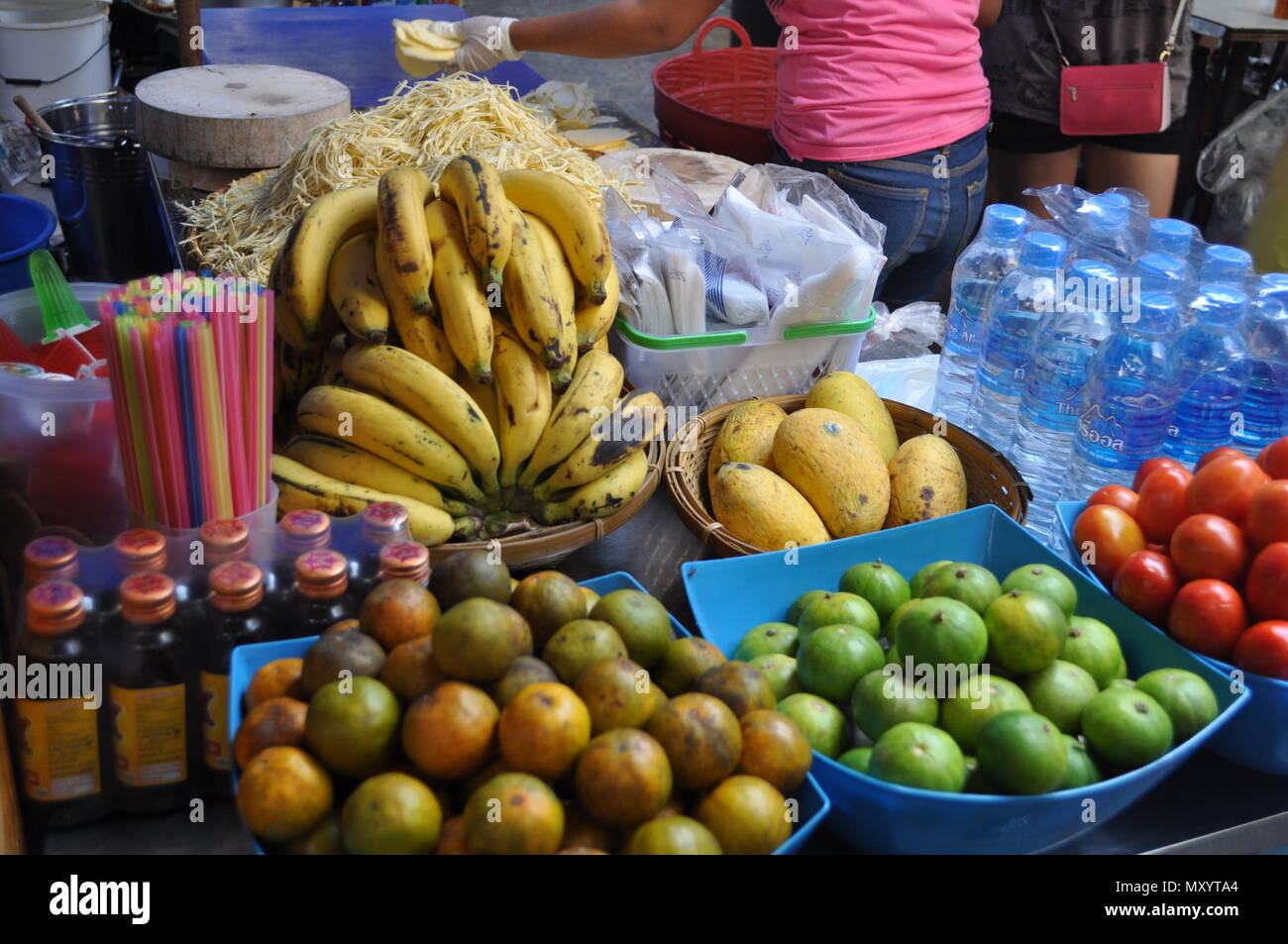 Colorful juice bar hi-res stock photography and images - Alamy