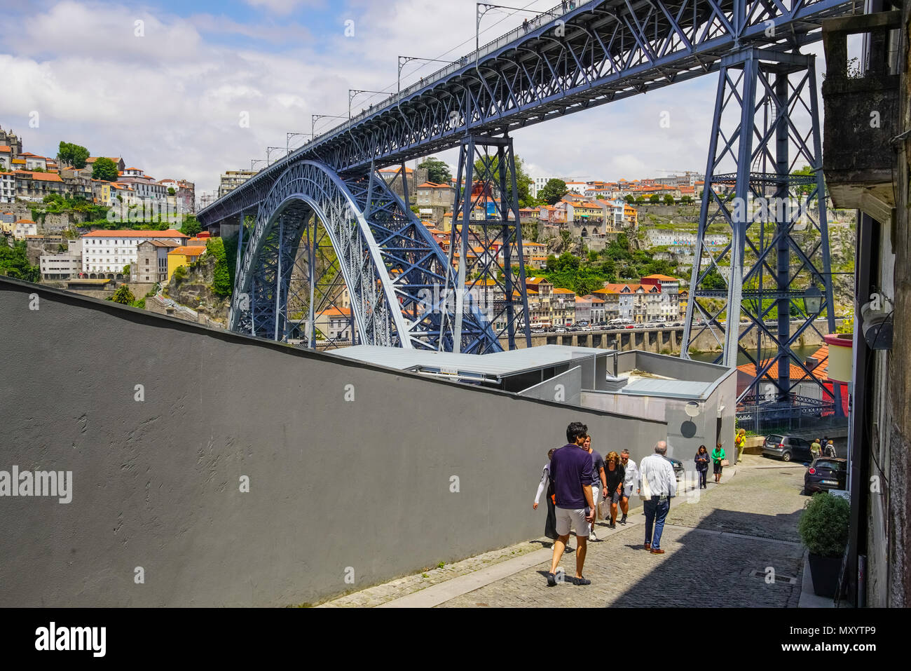 Luis i bridge porto history hi-res stock photography and images - Alamy