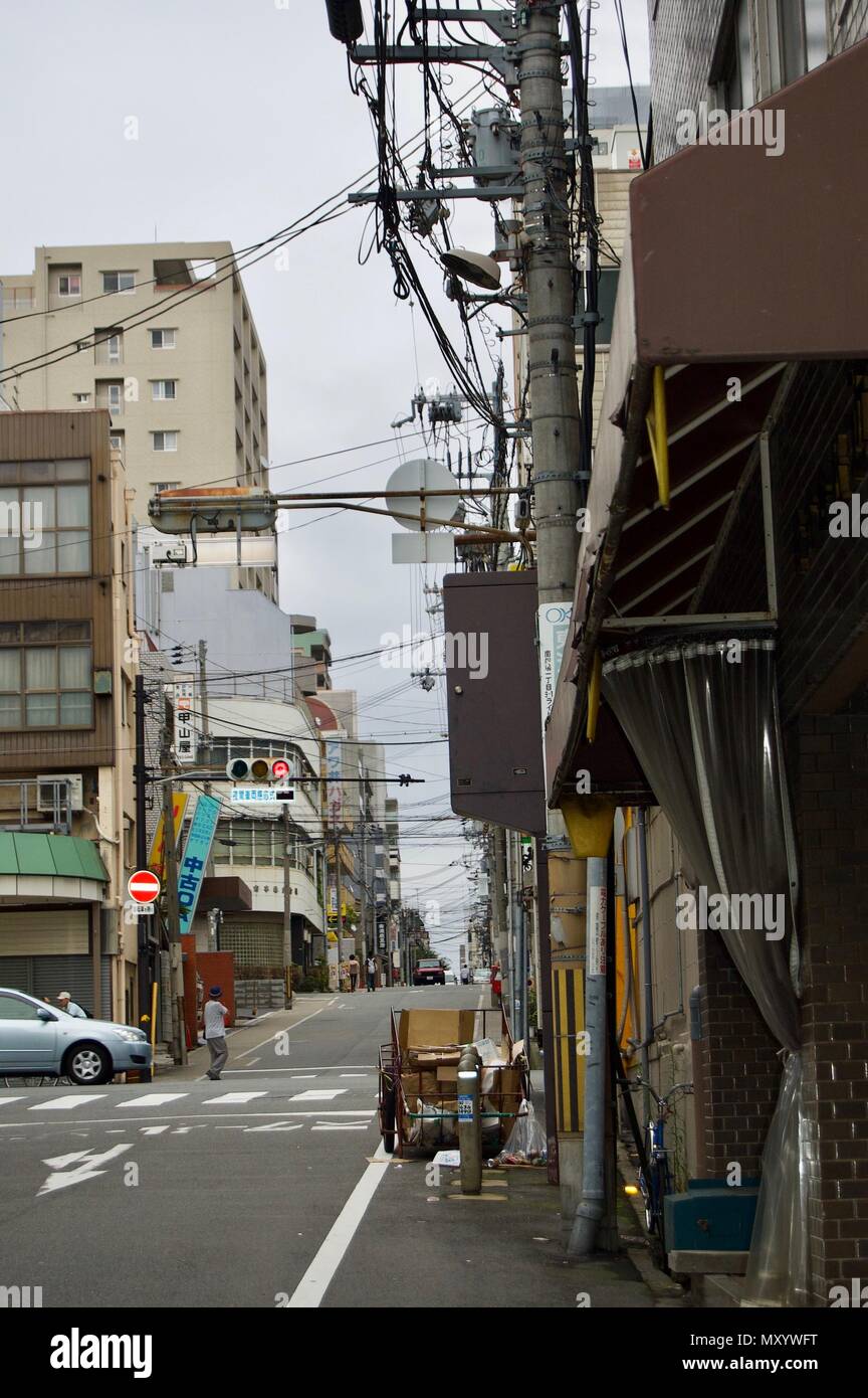 Osaka downtown daytime hi-res stock photography and images - Alamy