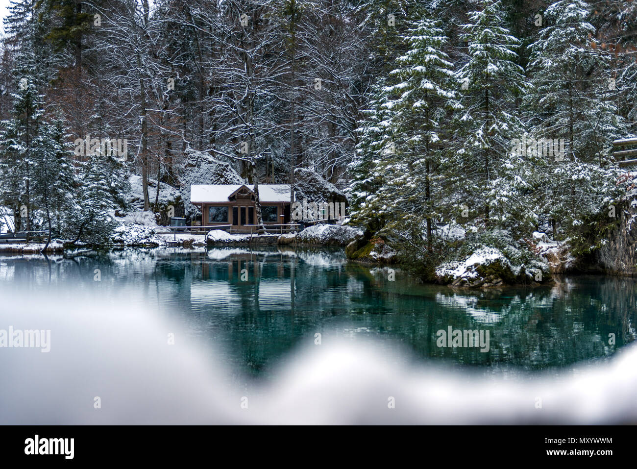 Lake Blausee High Resolution Stock Photography and Images - Alamy