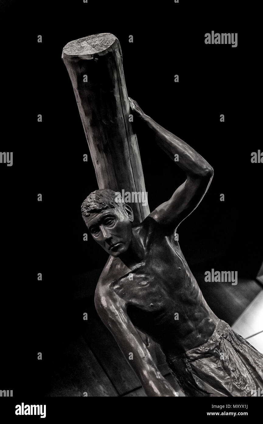 Hellfire Pass memorial museum, Kanchanaburi Province, Thailand Stock ...