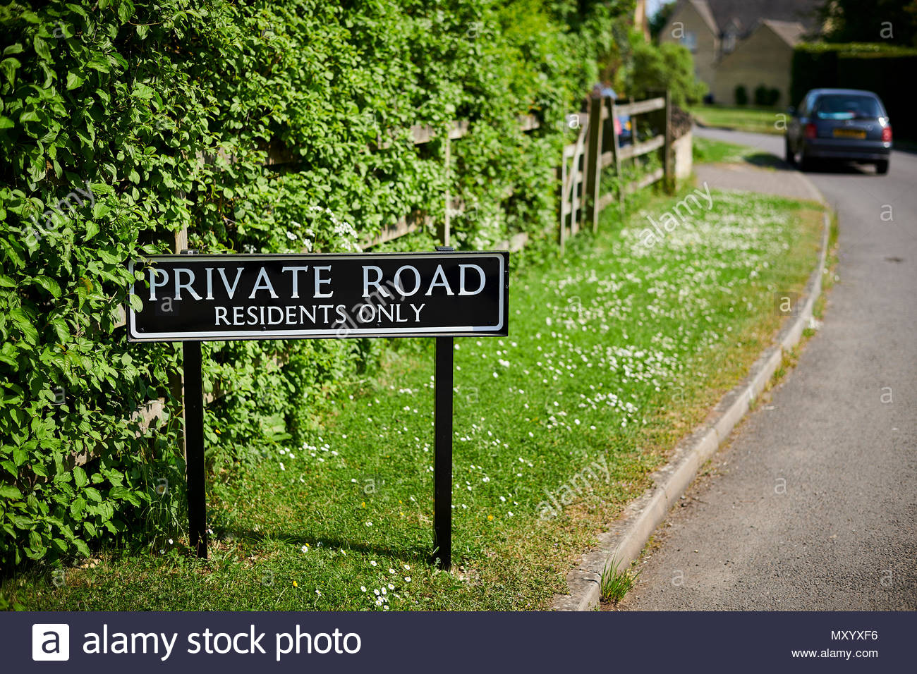 Private Road Stock Photos & Private Road Stock Images - Alamy