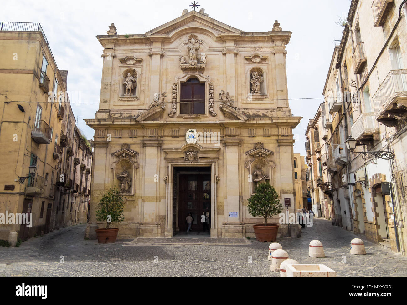 Taranto, Italy - The historic center of a big city in southern Italy ...