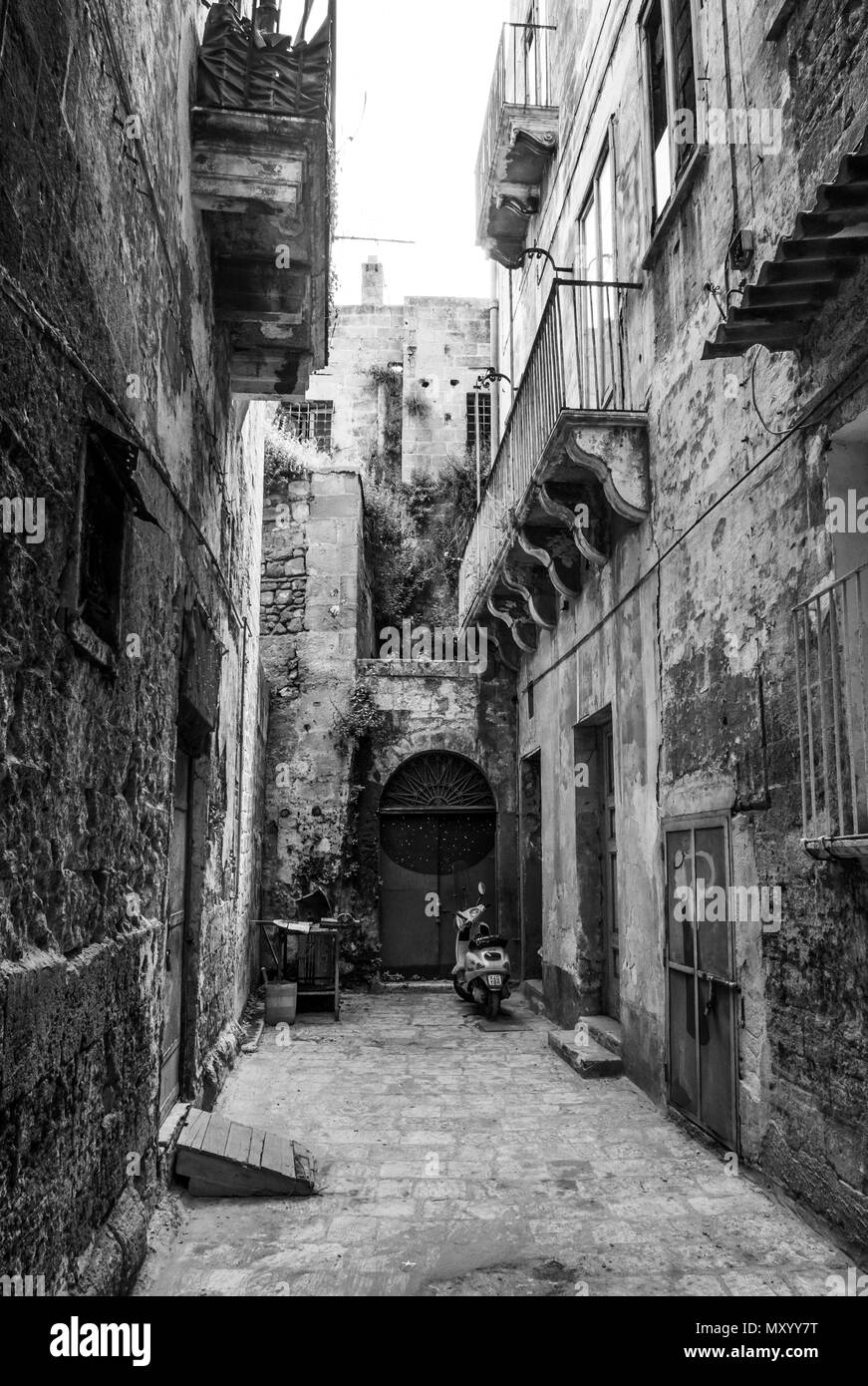 Taranto, Italy - The historic center of a big city in southern Italy ...