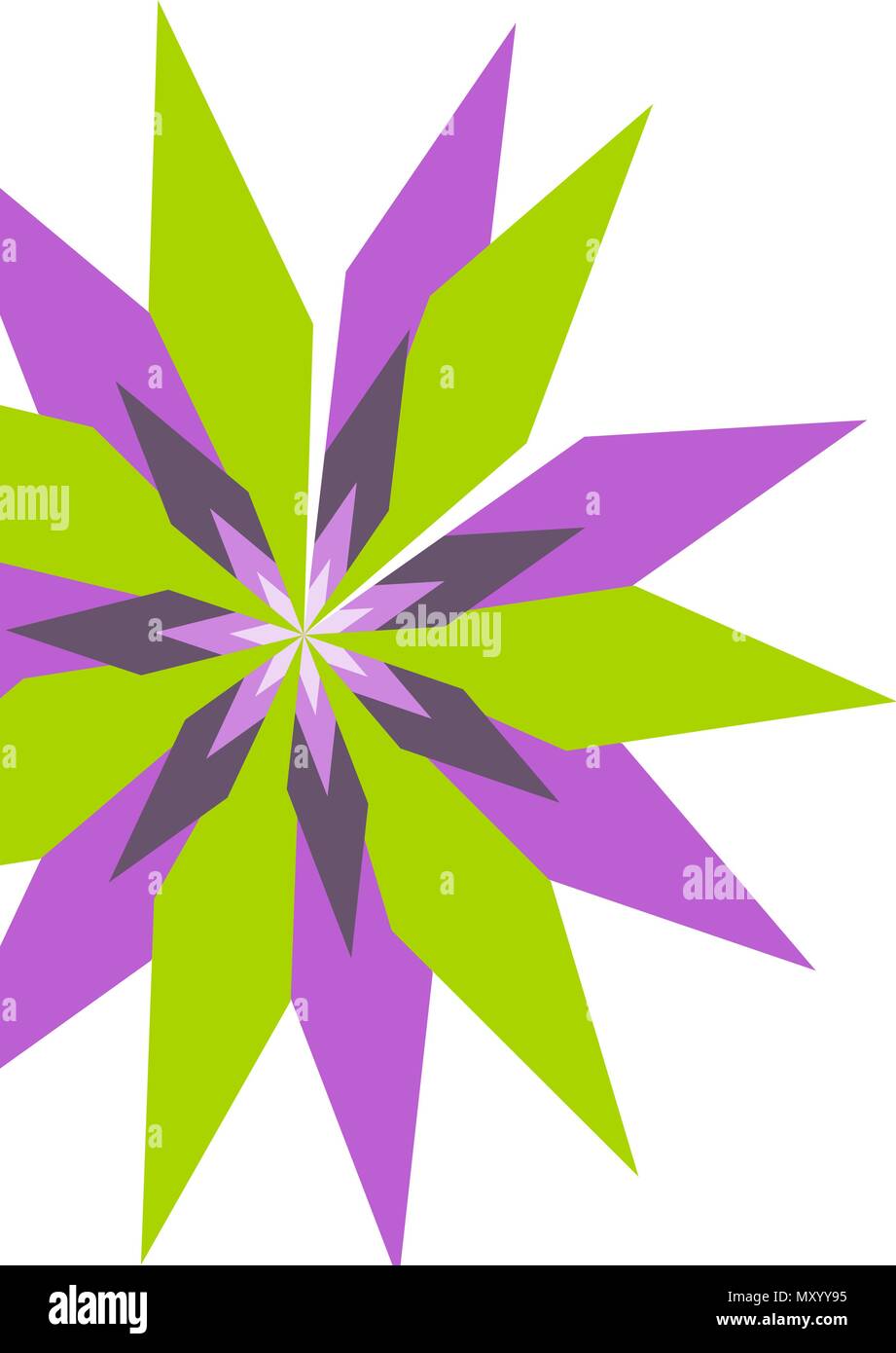 Abstract geometric star pattern Stock Vector Image & Art - Alamy