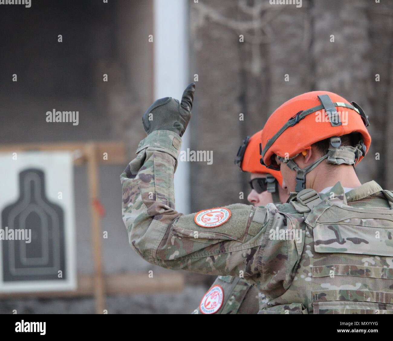 Minnesota National Guard soldiers trained in 9MM marksmanship during ...