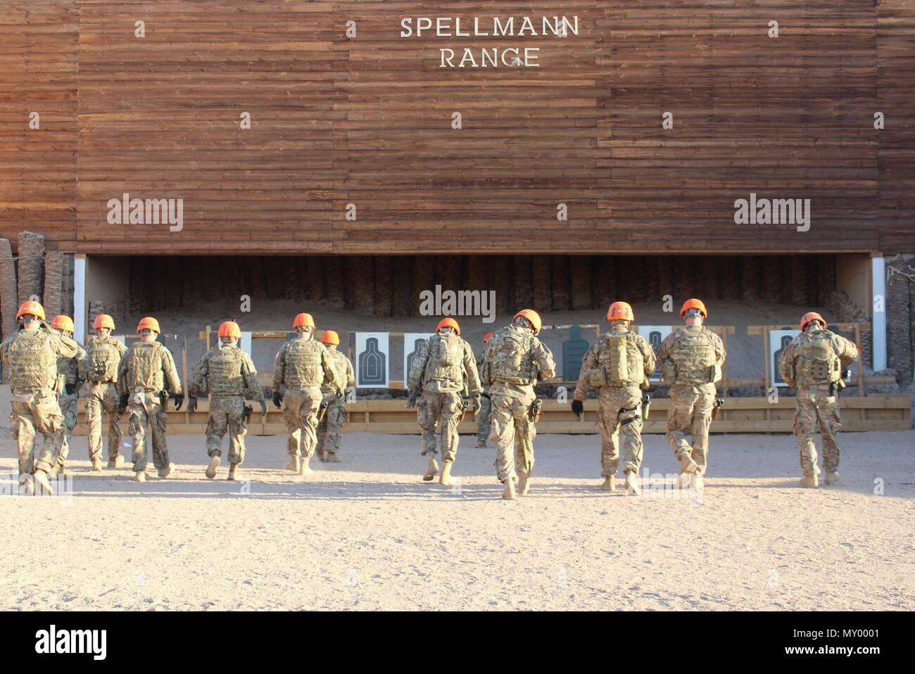 Soldiers from the Minnesota National Guard sharpen their 9MM ...