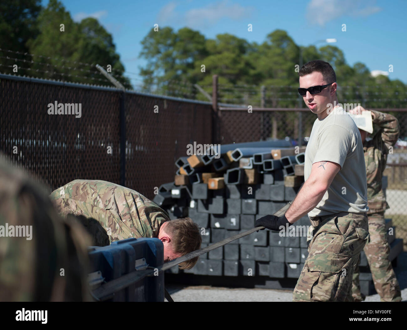 Staff Sgt. Jerred Brown, an aircrew flight equipment craftsman with the ...