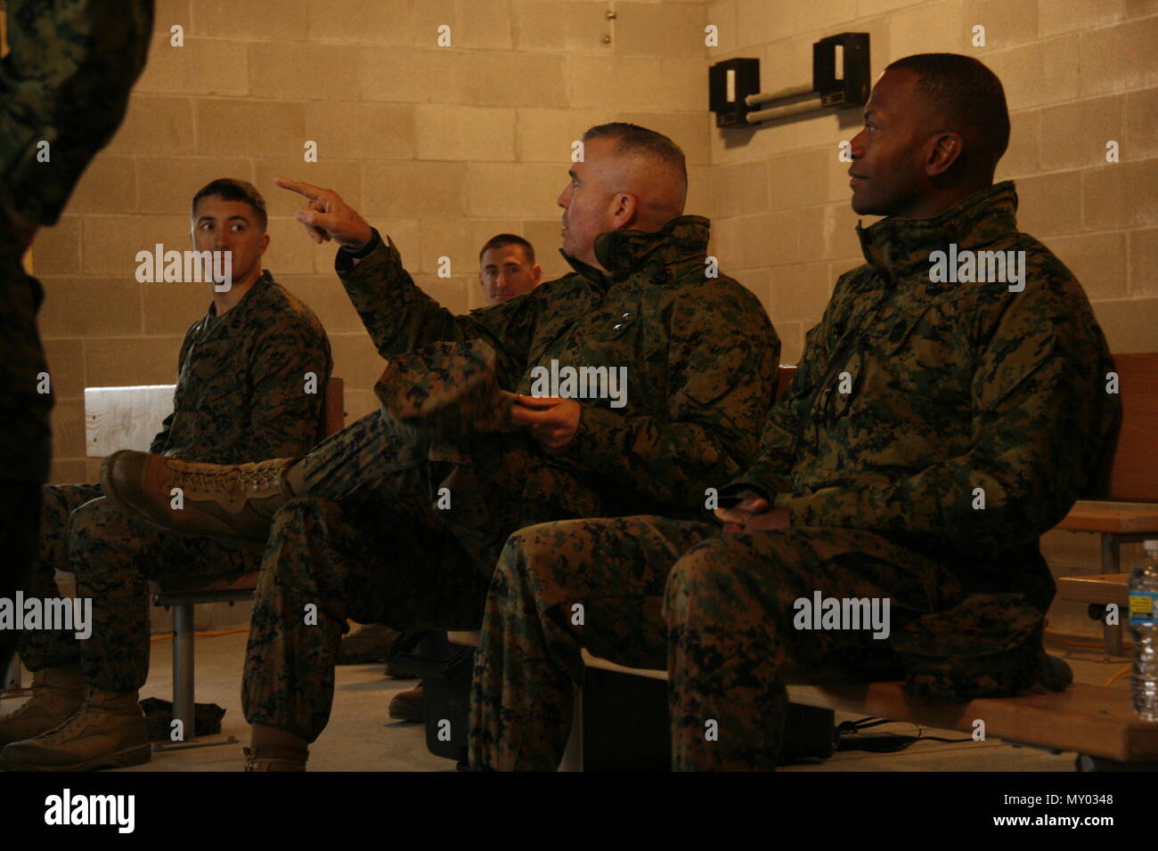 U.S. Marine Corps Lt. Gen. John E. Wissler, commanding general, U.S ...