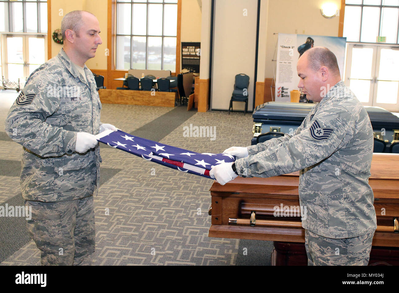 Tech. Sgt. Patrick Probyn and Tech. Sgt. Jonathan Pranga, both members ...