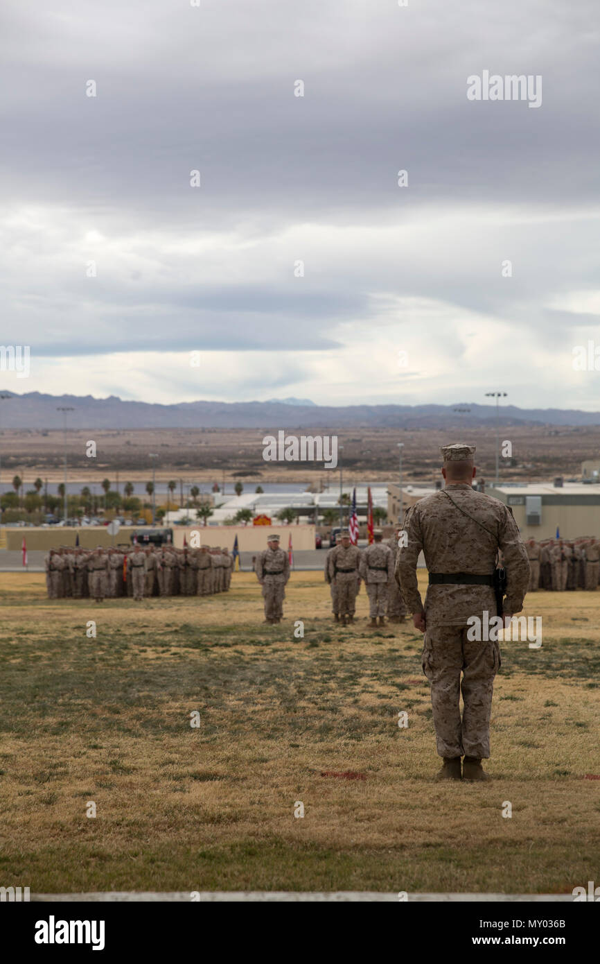 Lt. Col. Christopher T. Steele, outgoing commander, 2nd battalion, 7th ...