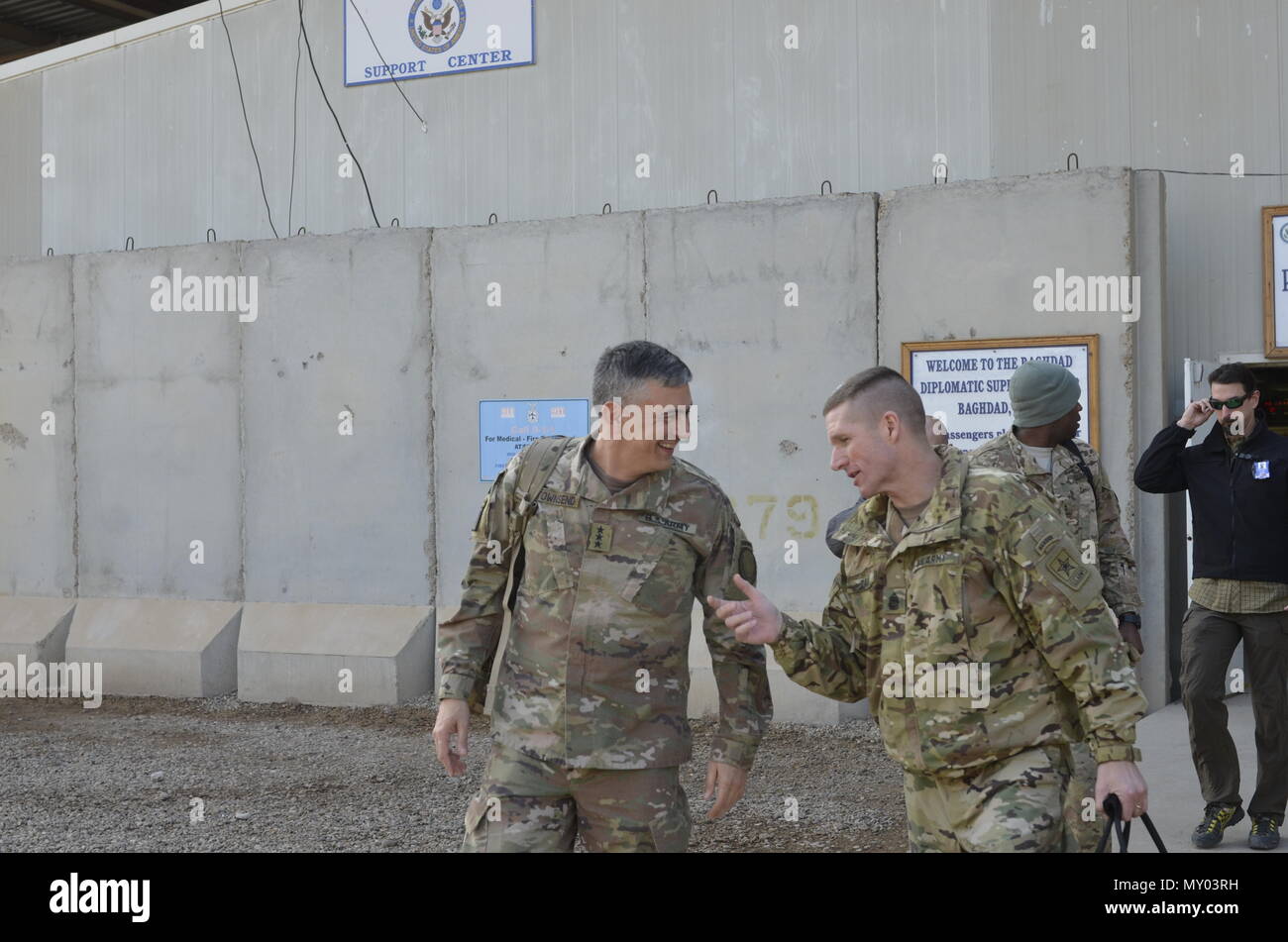 Baghdad diplomatic support center hi-res stock photography and images ...