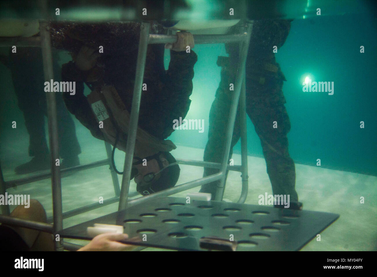 U.S. Marine Corps Sgt. Eli Ferman, combat engineer, 24th Marine ...