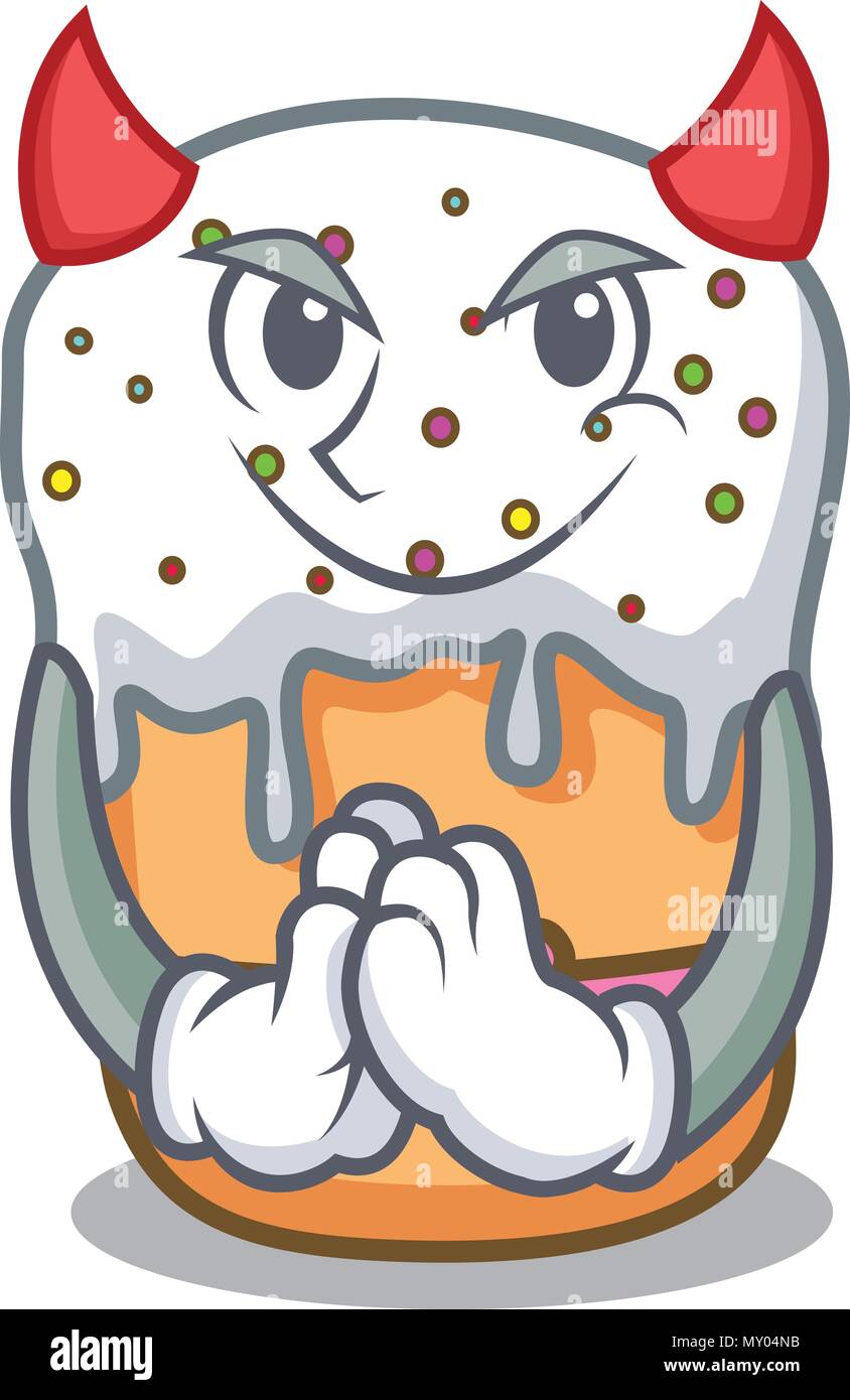 Devil cake Stock Vector Images - Alamy