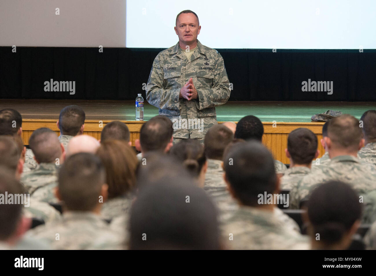 Command Chief Master Sgt. Jason France, Air Force Materiel Command's ...