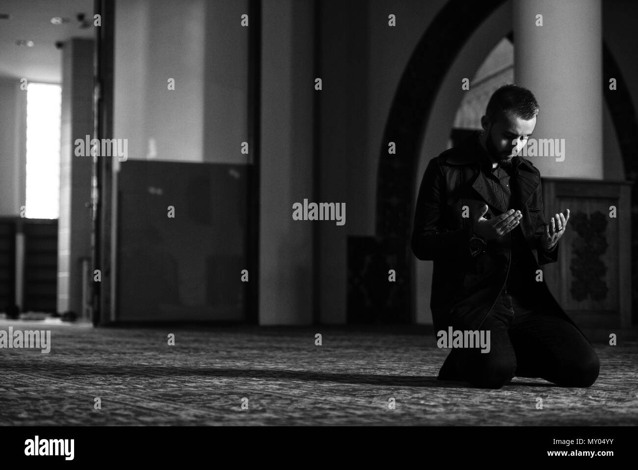 Humble portrait Black and White Stock Photos & Images - Alamy