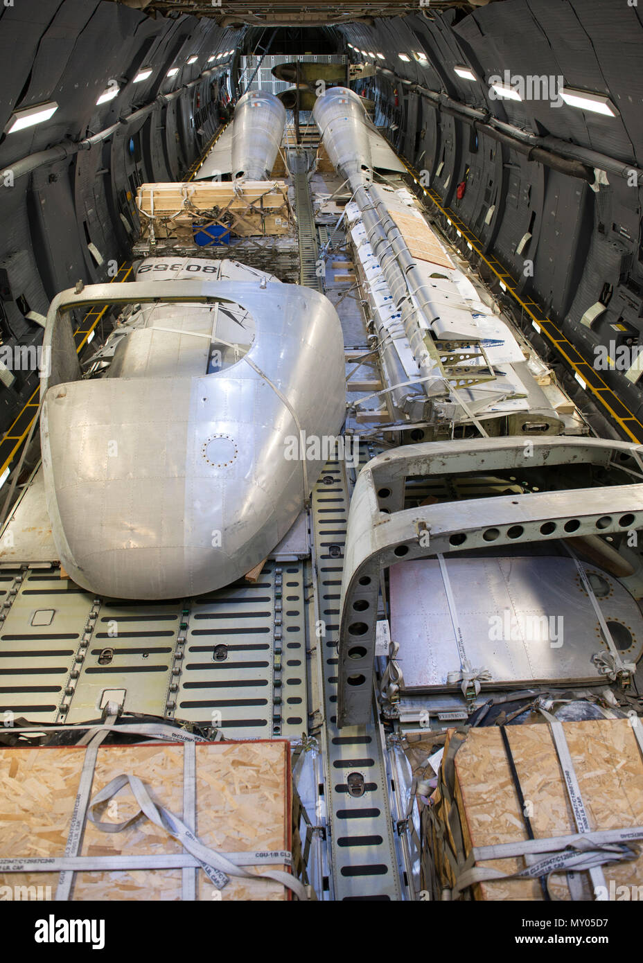 Fairchild c 119 flying boxcar hi-res stock photography and images - Alamy