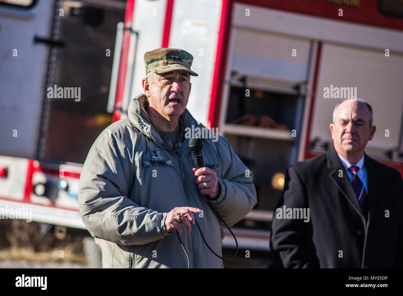 U.S. Army, Maj. Gen. Stephen Danner, adjutant general of the Missouri ...