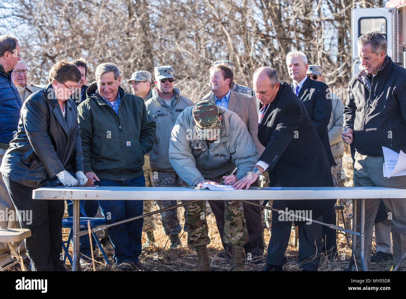U.S. Army, Maj. Gen. Stephen Danner, adjutant general of the Missouri ...