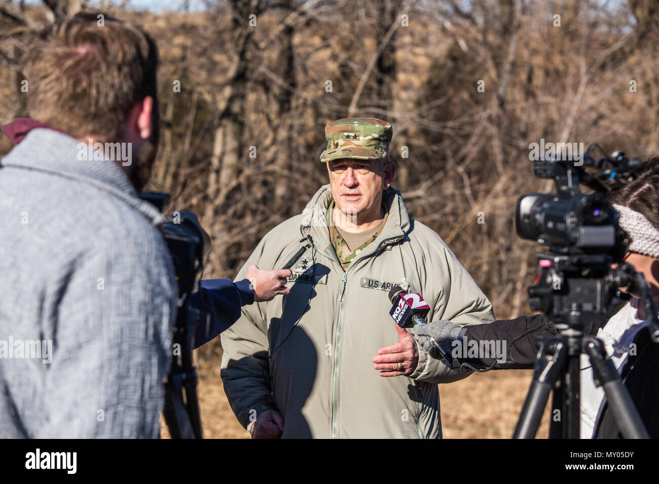 U.S. Army, Maj. Gen. Stephen Danner, adjutant general of the Missouri ...