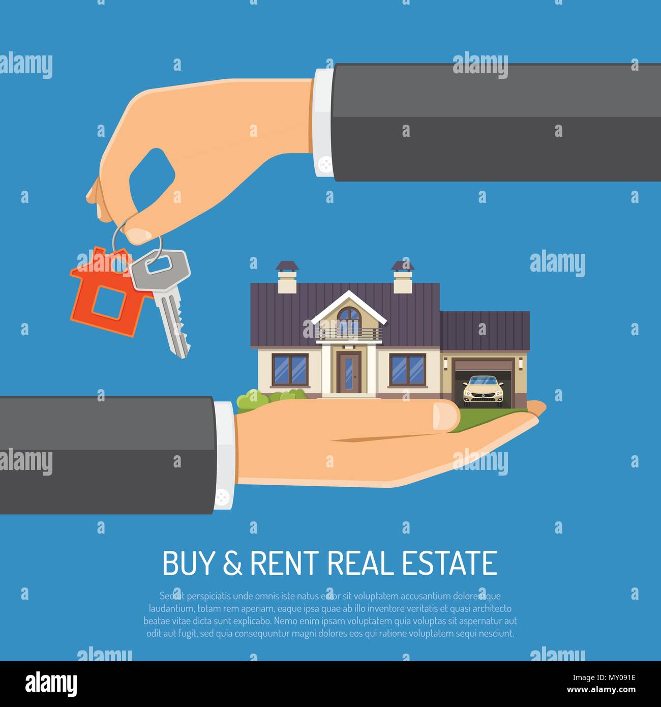 Home dealer estate hi-res stock photography and images - Alamy