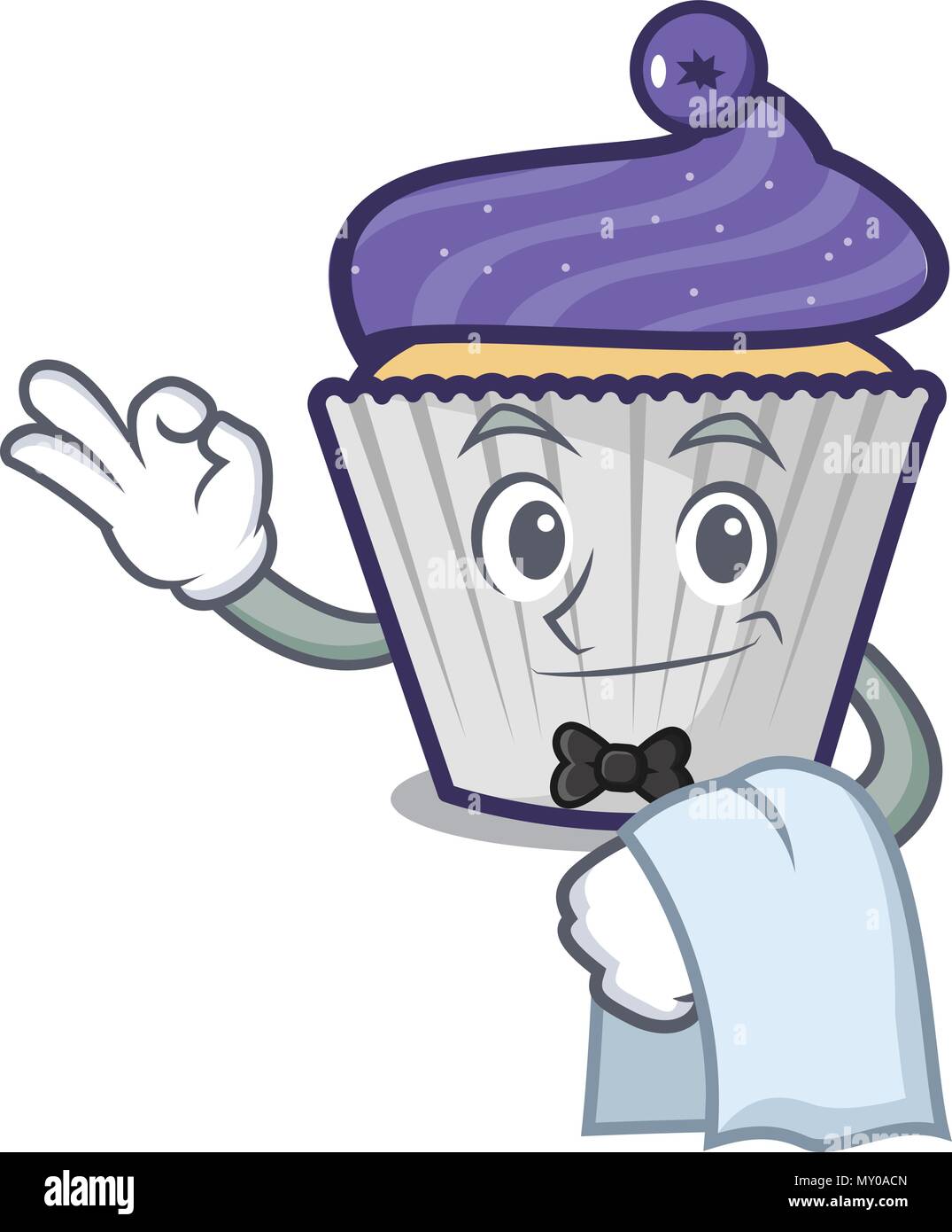 Fat waitress Stock Vector Images - Alamy