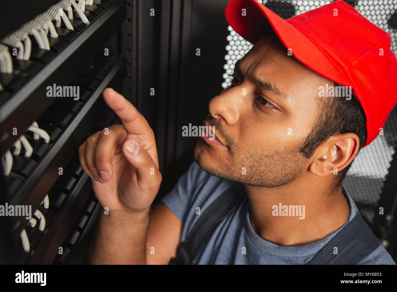 Focused engineer hi-res stock photography and images - Alamy