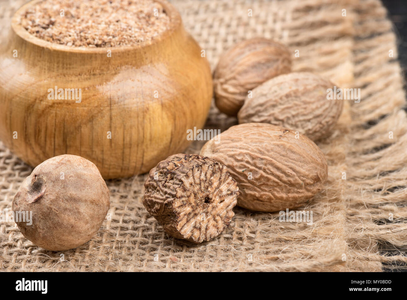 Nutmeg jar hi-res stock photography and images - Alamy