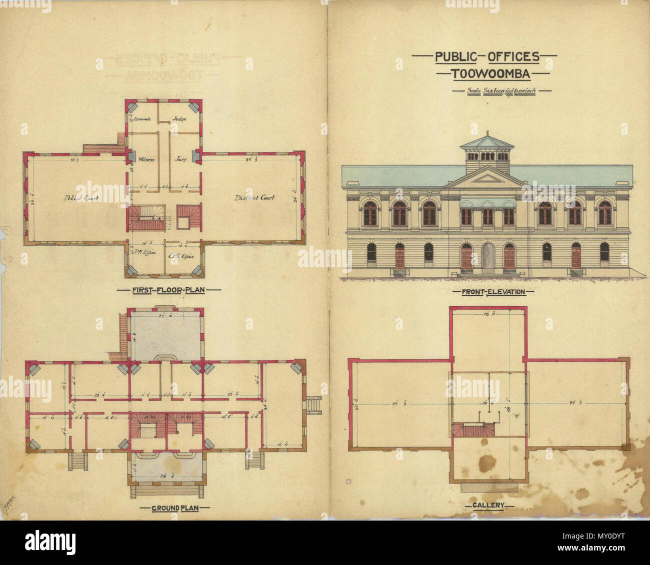 John leslie and court drawing hi-res stock photography and images - Alamy