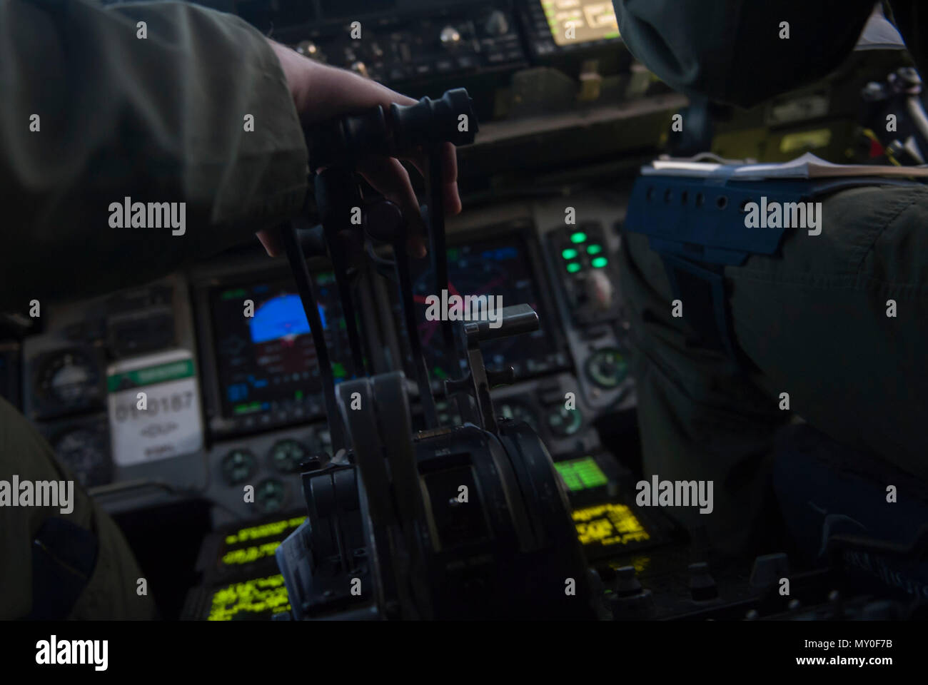 Capt. Mike “Havac” Gilpatrick, a pilot assigned to 9th Airlift Squadron ...