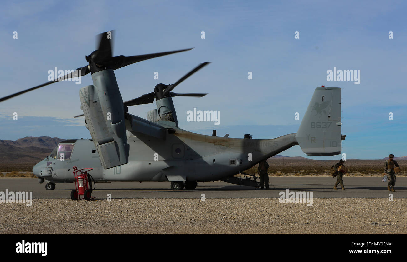 Marines with Marine Medium Tiltrotor Squadron (VMM) 161 completed a two ...