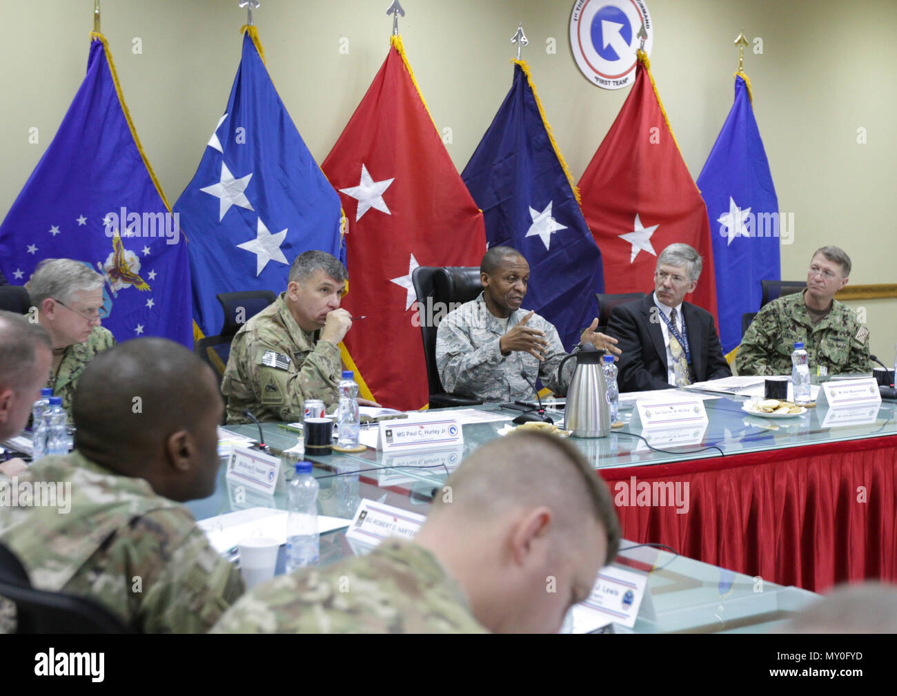 Gen. Darren W. McDew, commanding general of U.S. Transportation Command ...