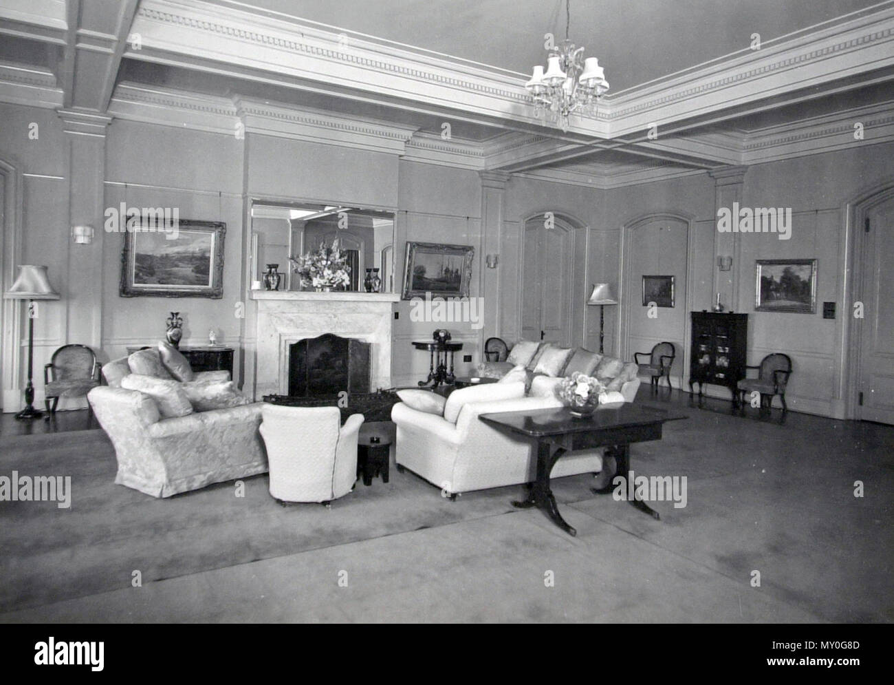 Government house reception room hi-res stock photography and images - Alamy
