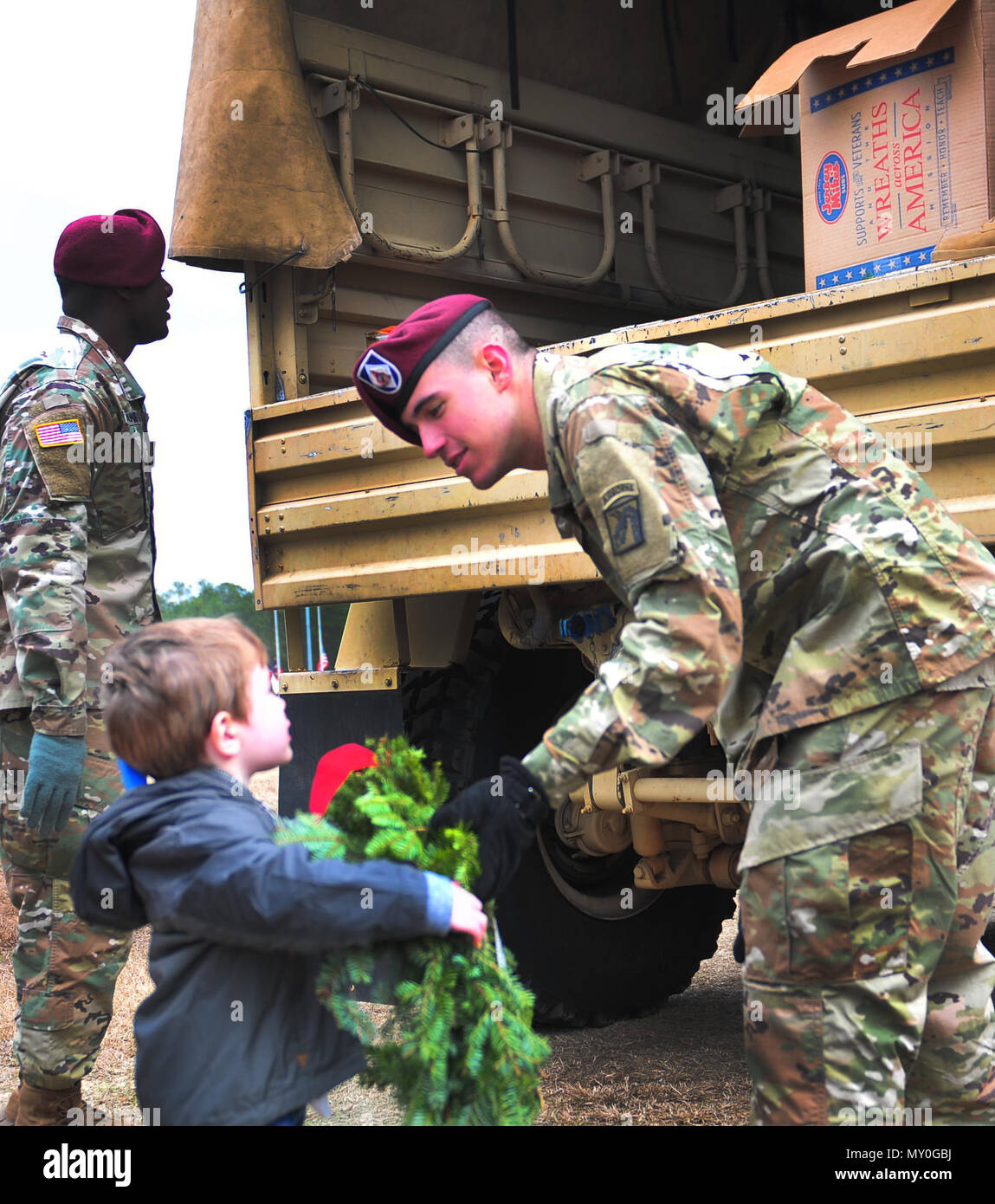 Pfc. Christopher Longoria, a Soldier assigned to XVIII Airborne Corps ...