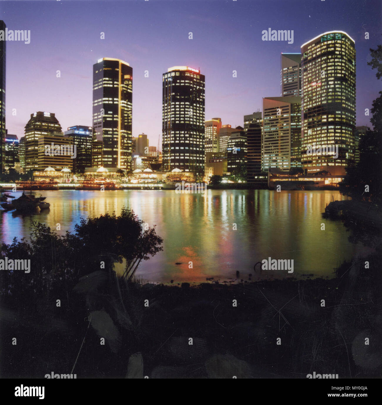 Brisbane skyline historical hi-res stock photography and images - Alamy
