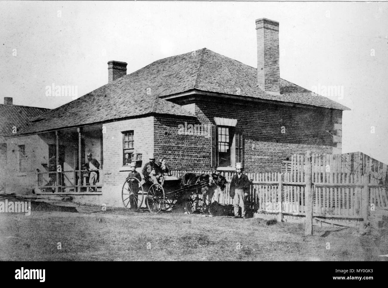 Brisbane Hospital, George Street, Brisbane, 1865. Moreton Bay Hospital ...