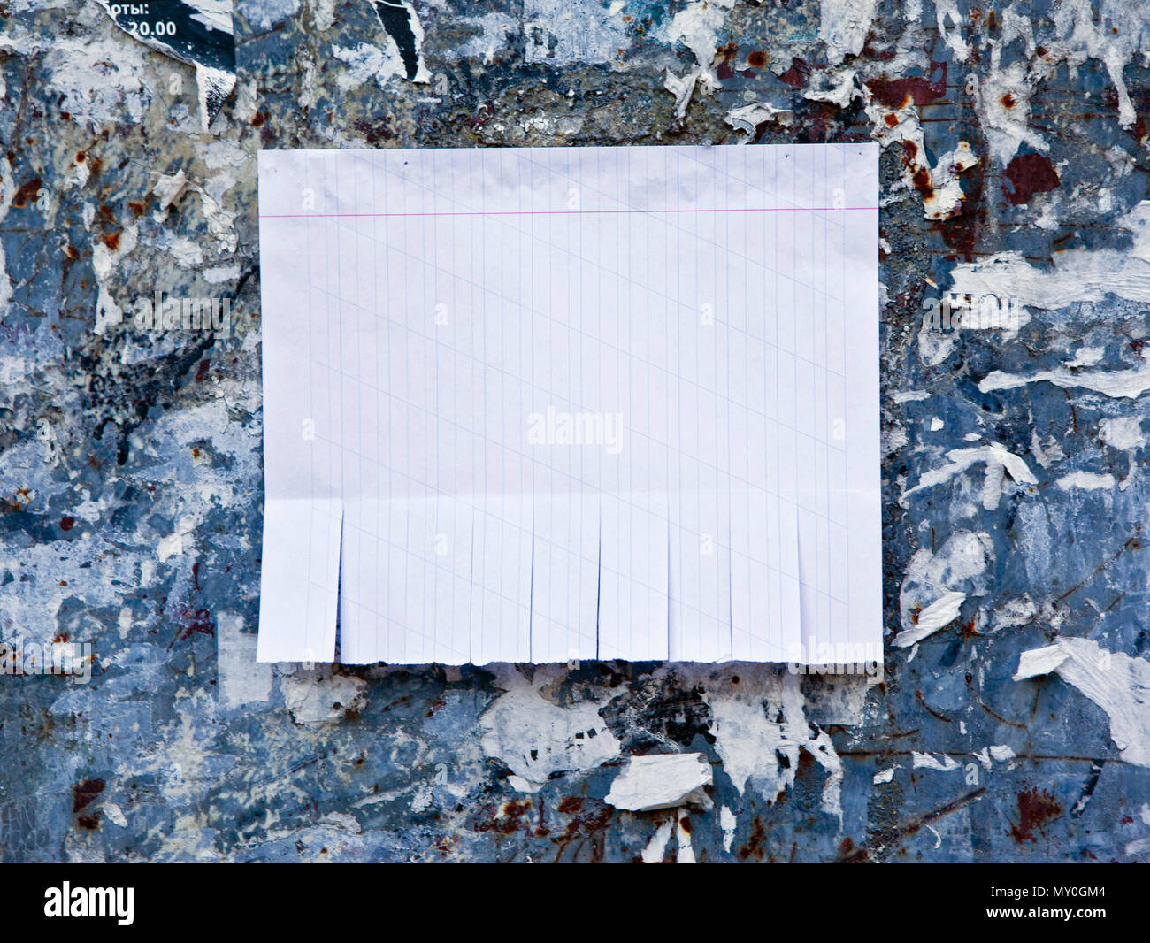 Tear Off Tabs High Resolution Stock Photography and Images - Alamy