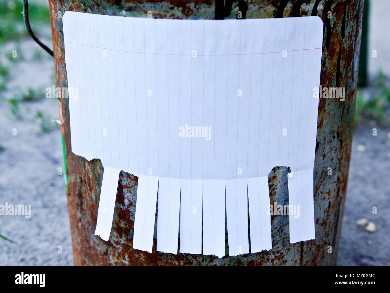 Tear Off Tabs High Resolution Stock Photography and Images - Alamy