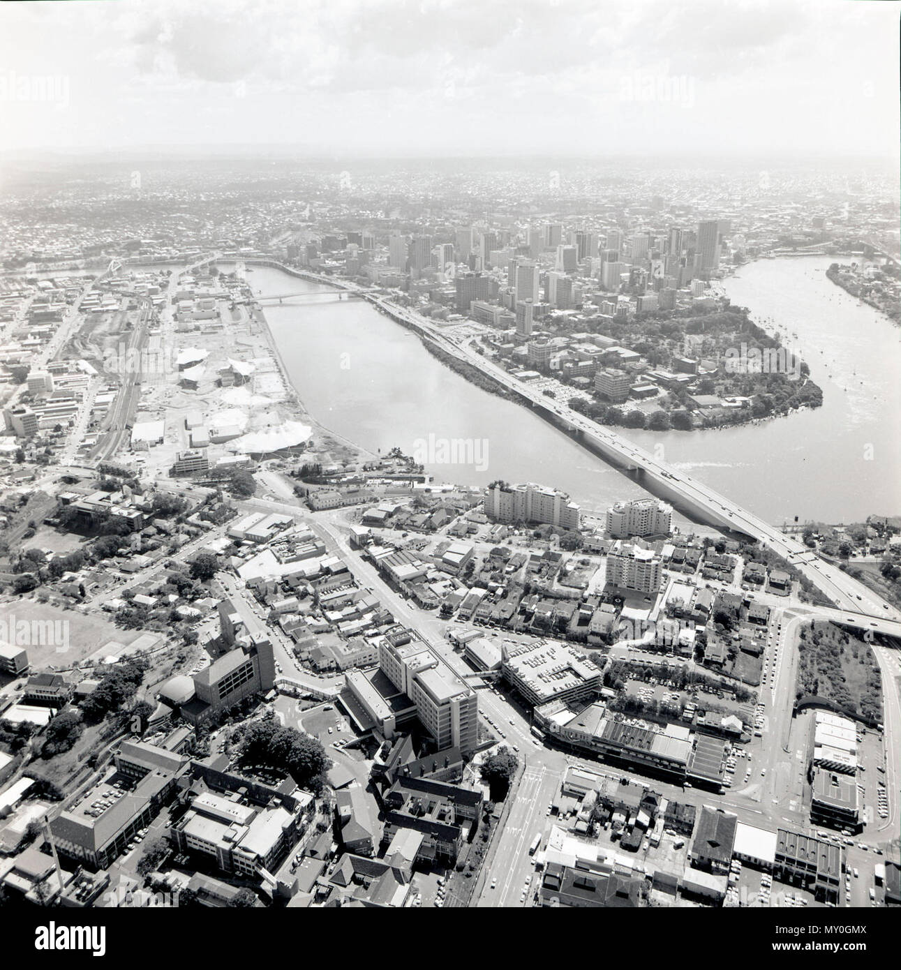 Brisbane skyline historical hi-res stock photography and images - Alamy