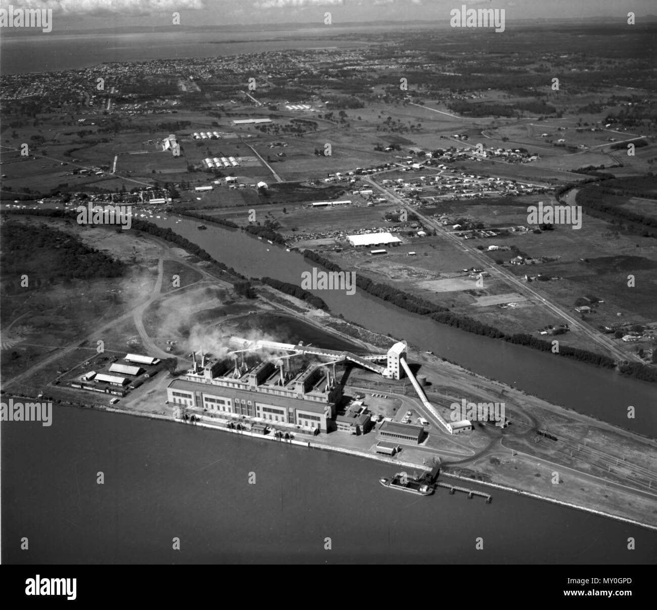 Bulimba B Power Station, April 1965. Bulimba A power station, also ...