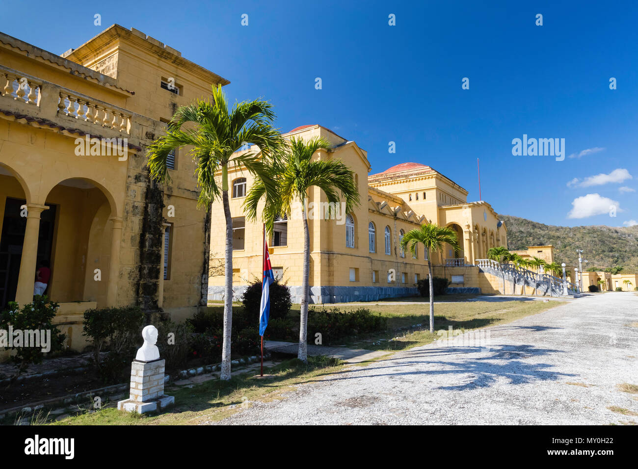 Exterior view of the Presidio Modelo, Model Prison, built in the late ...