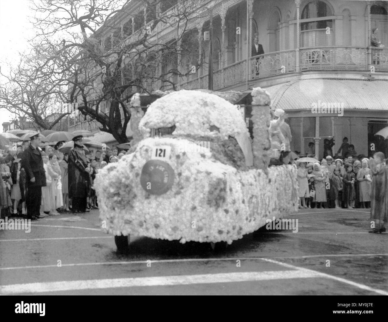 Golden Age Club float in the Grand Centenary Parade Brisbane Stock ...