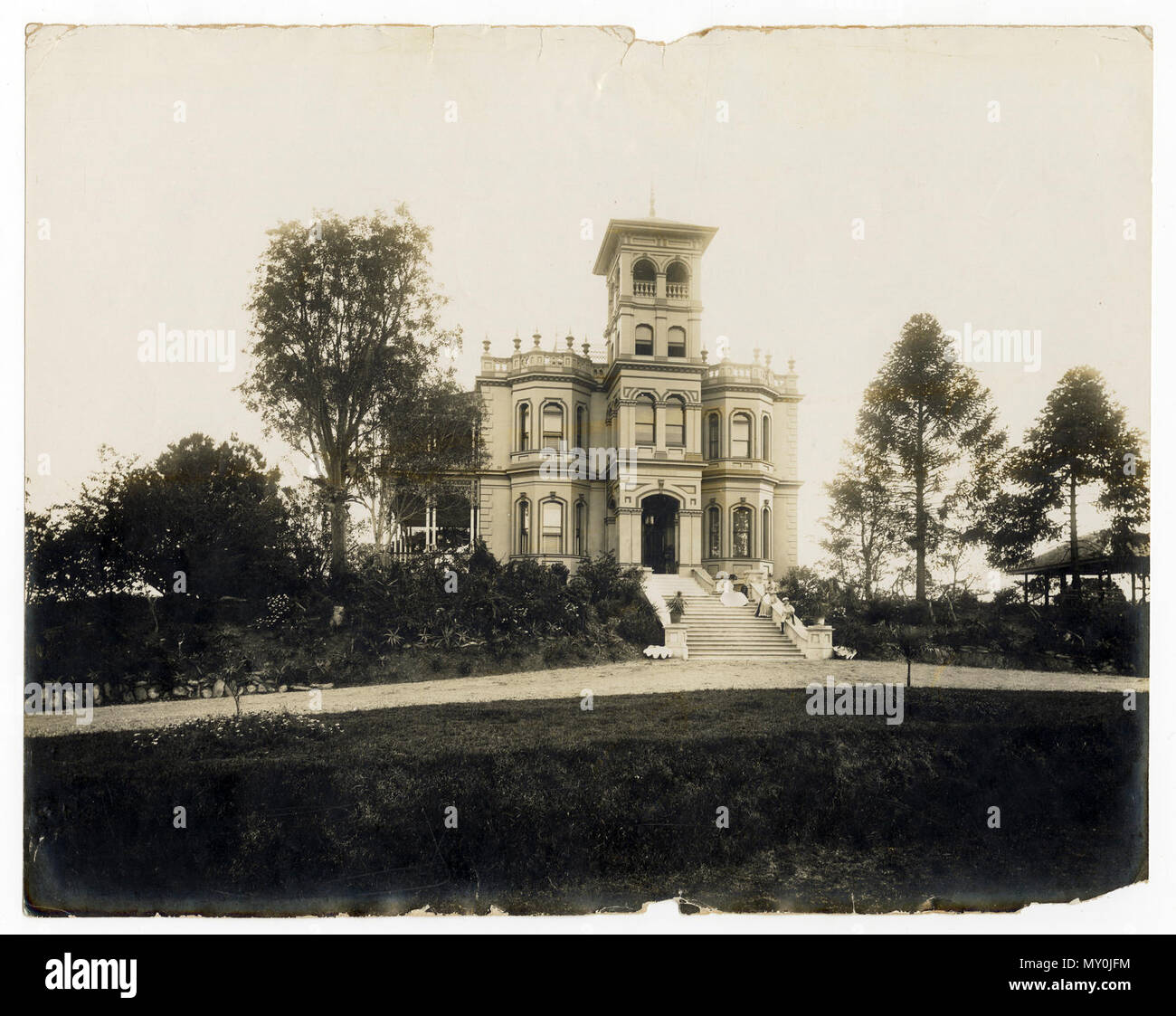 Government House, Fernberg Road, Paddington, c 1912. Johann Heussler, a ...