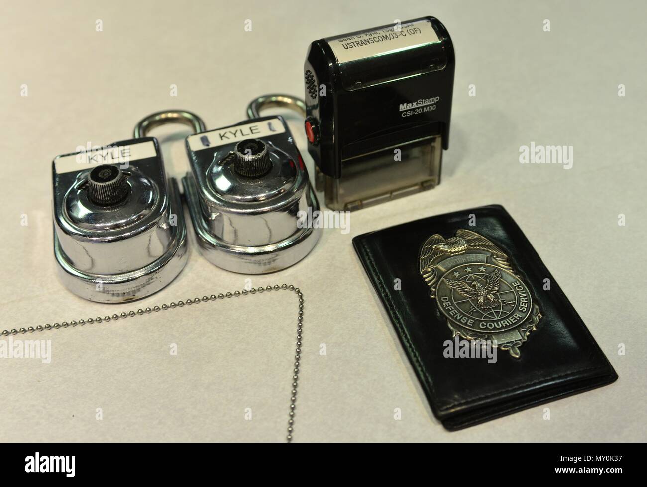 Items necessary before each transfer of sensitive material by the ...