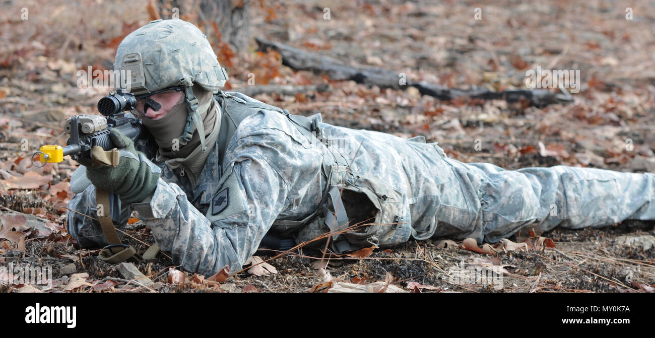 1st Battalion 153 Infantry Regiment's Bravo and Charley companies ...