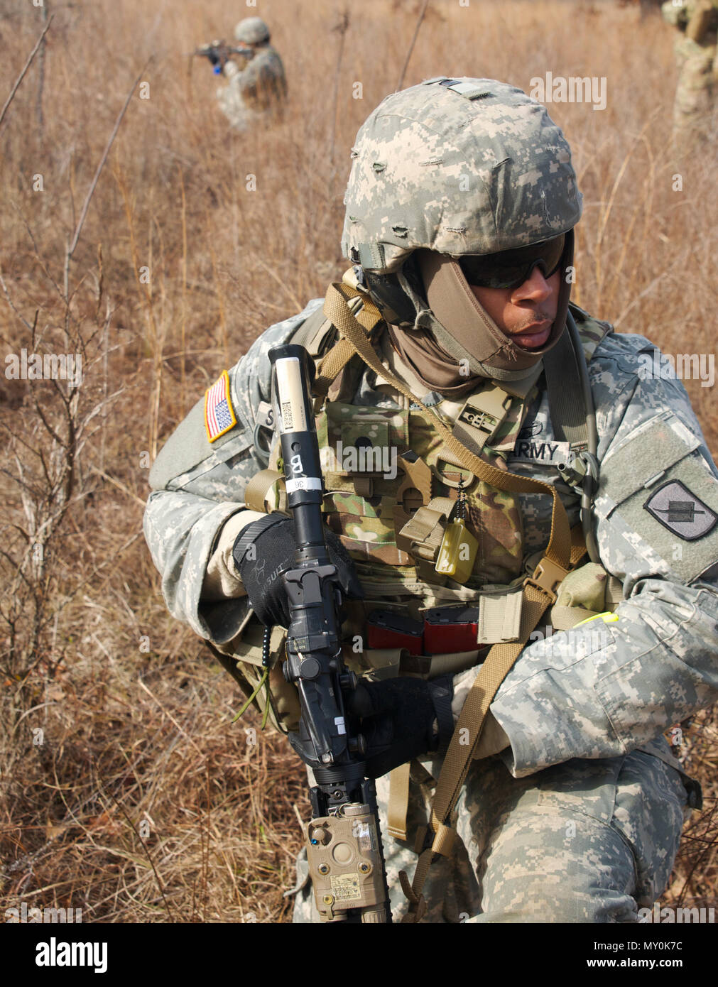 1st Battalion 153 Infantry Regiment's Bravo and Charley companies ...