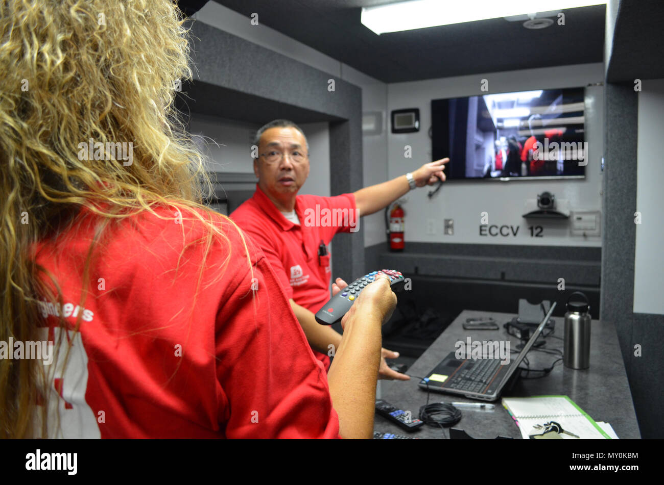 Sacramento District’s Moe Adams and Kenneth Kuo test communications ...