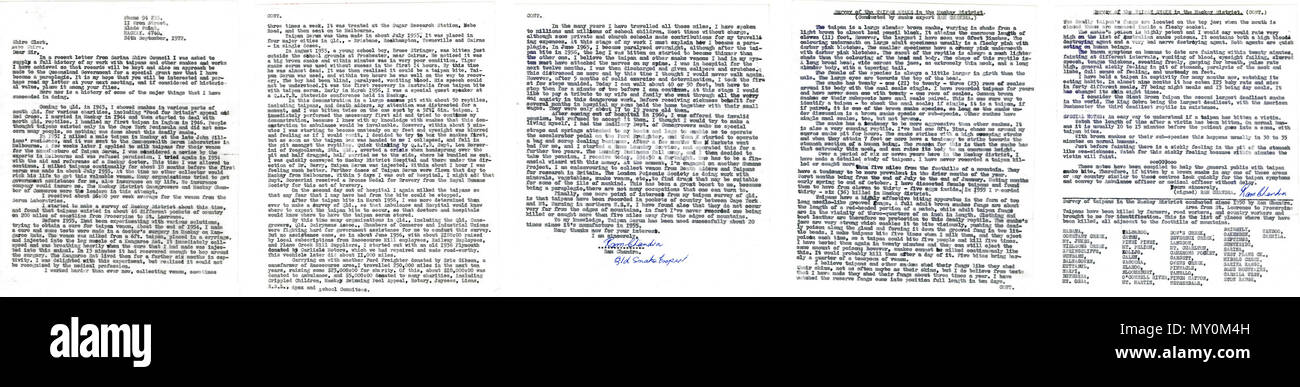 Letter from Ram Chandra of Mackay to the Nebo Shire. Edward Ramsamy ...