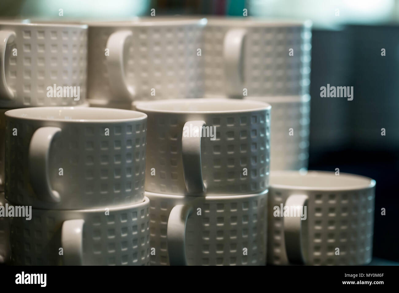Piles up cups hi-res stock photography and images - Alamy