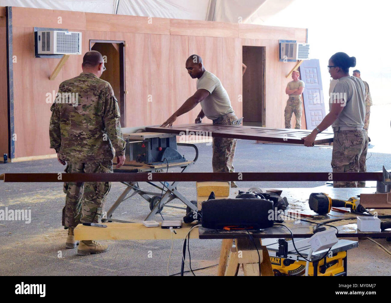 Engineer Soldiers of the 176th Engineer Company, 863rd Engineer ...